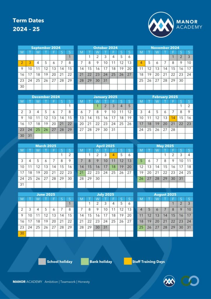 Term Dates - The Manor Academy